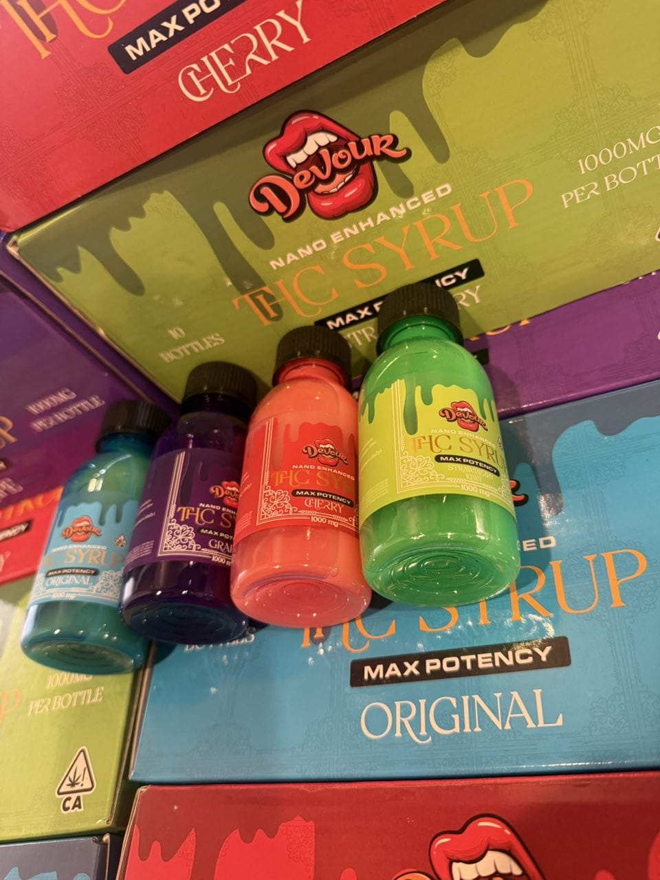 The Best new Devour THC Syrup 1000mg for sale online 2025